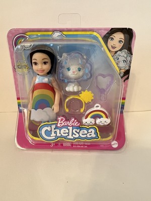 Barbie Club Chelsea, Rainbow Dress-Up Costume Doll Cat NEW Sealed Item ...