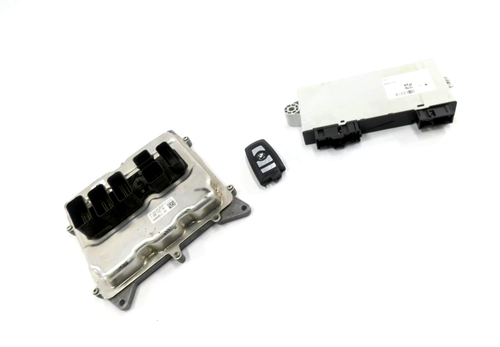 2012 BMW 528i (F10) 2.0L N20 TURBO ENGINE ECM DME CAS IMMOBILIZER ...