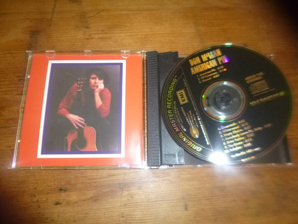 DON MCLEAN AMERICAN PIE MFSL GOLD CD ULTRADISC UDCD 728 M- !!! | eBay.de