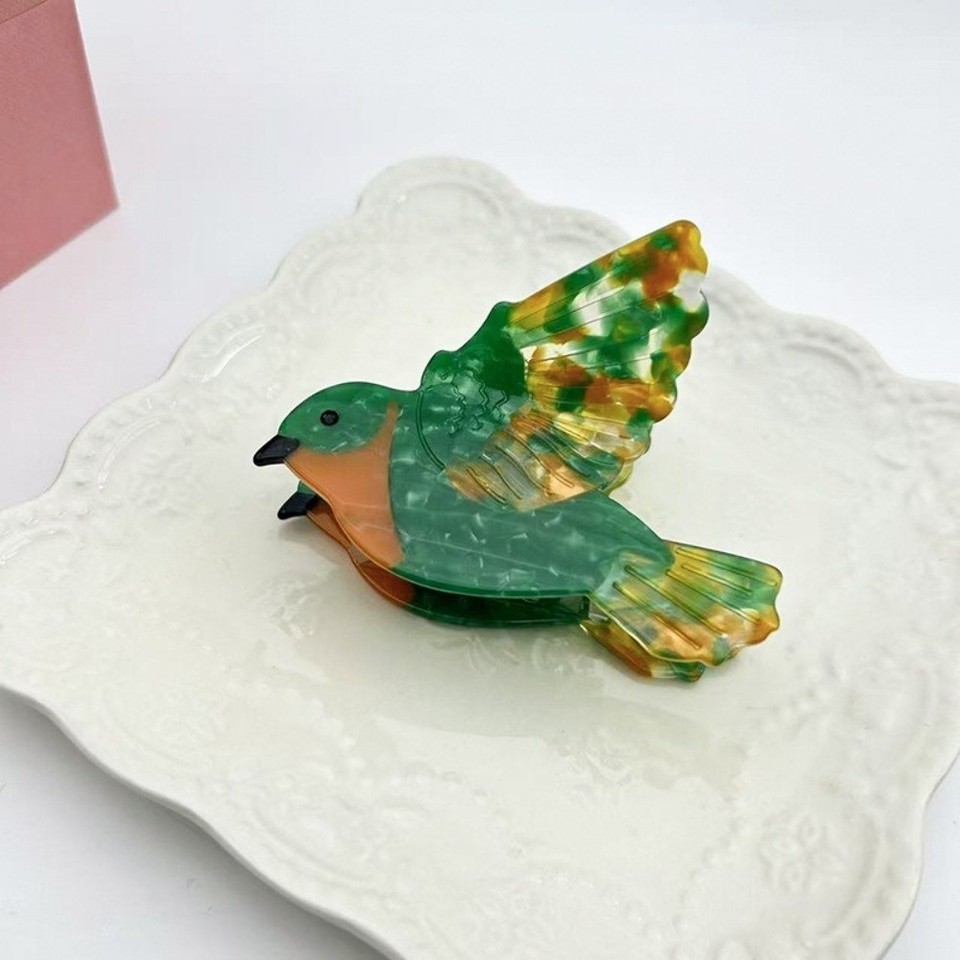 Parrot Acetic Acid Hair Claw Swallow Cartoon Animal Shark Clip Daily ...