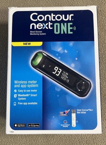 CONTOUR Next One Blood Glucose Monitoring System Wireless Meter EXP ...