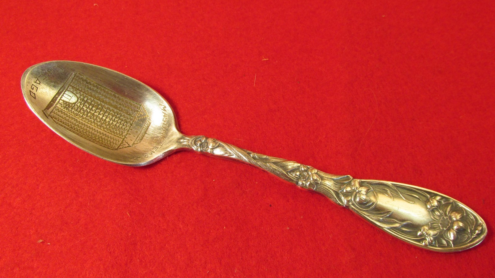 Souvenir Spoon Masonic Temple Chicago | eBay