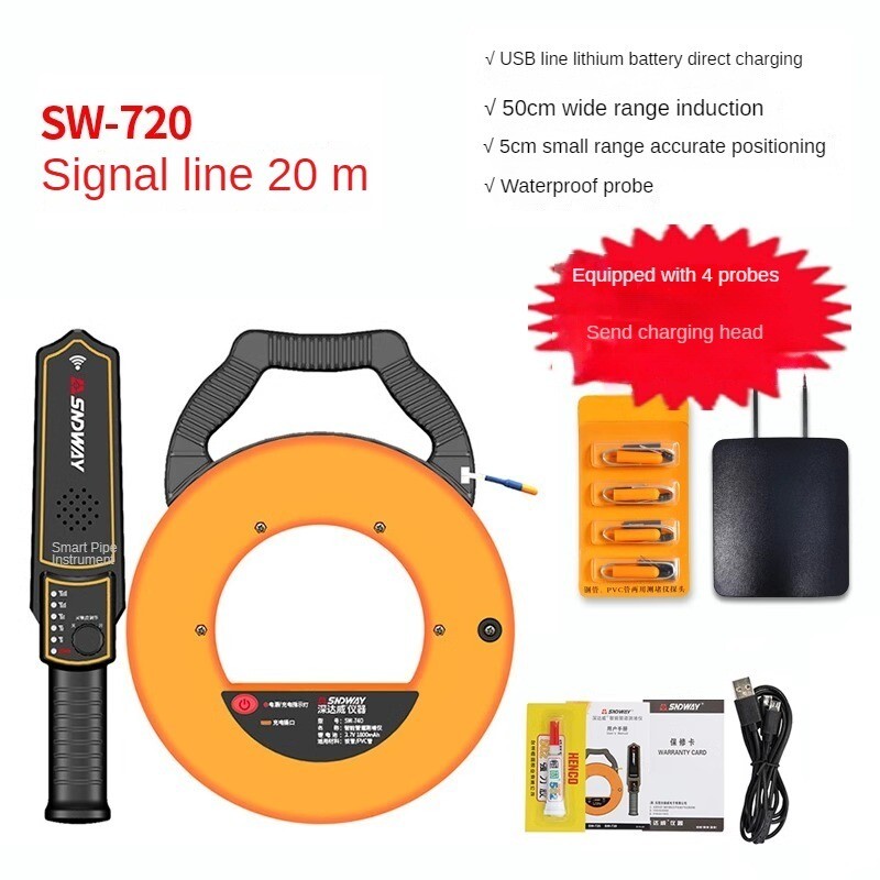SW-720 Pipe Plugging Instrument Plugging Device Electrician Pipe ...