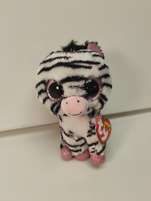 Ty Beanie Boos IZZY the Zebra (Justice Exclusive) 6" NEW MWMTs Plush ...
