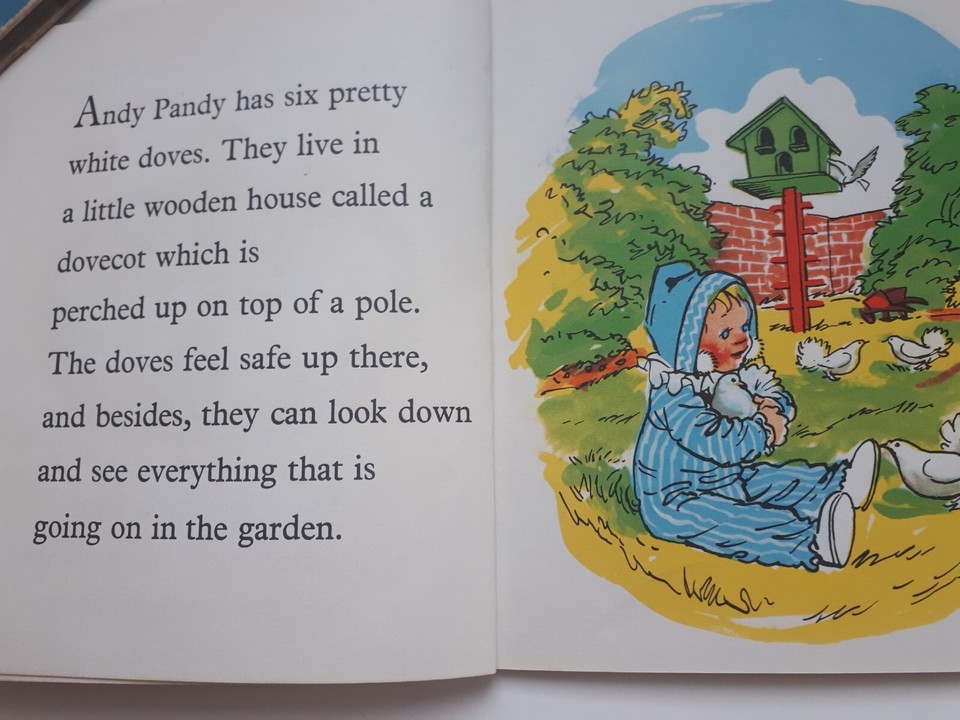 Vintage 1960 Andy Pandy’s Dovecot Paperback Picture book Maria Bird ...
