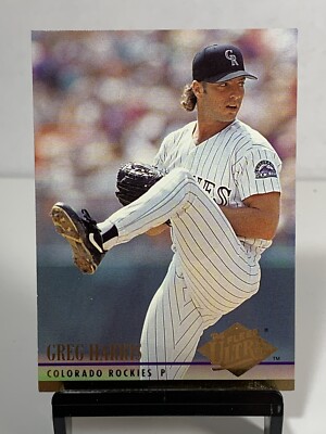 1994 Fleer Ultra Greg Harris #481 Colorado Rockies Baseball Card | eBay
