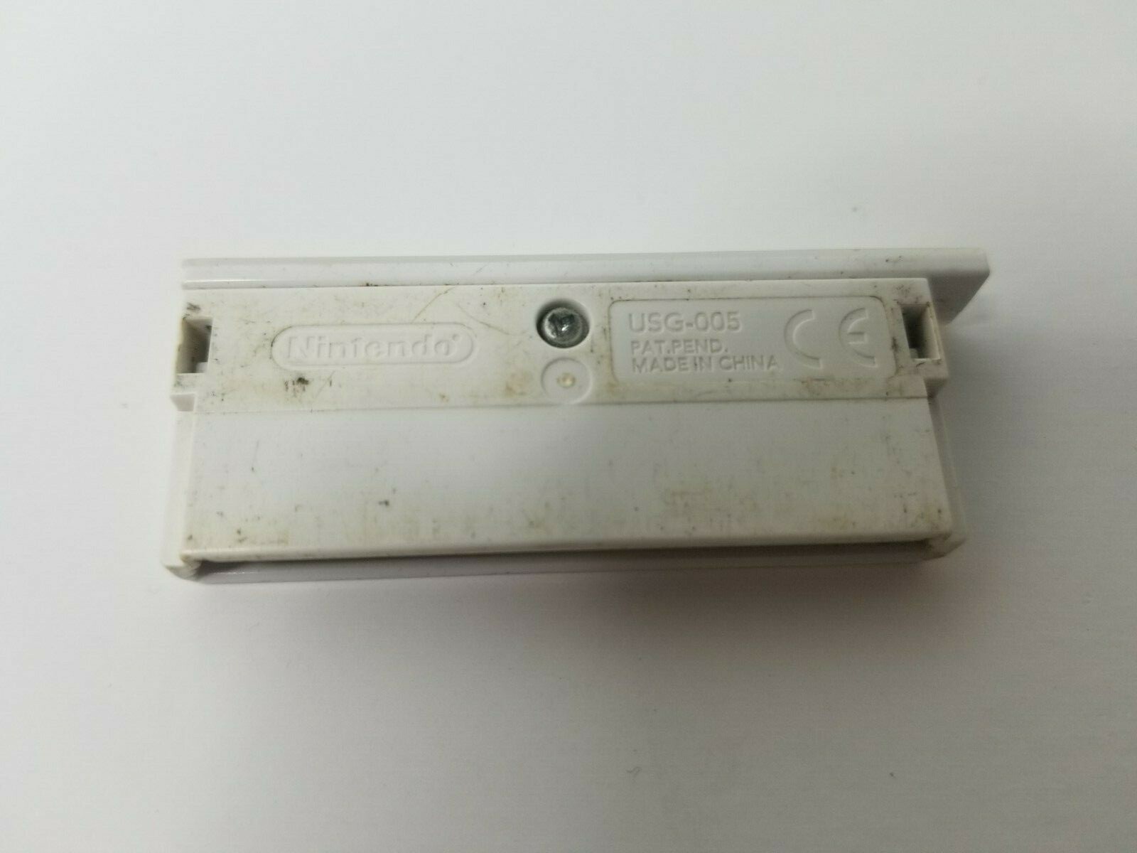 Official Original OEM Gloss White Nintendo DS Lite GBA Slot Cover 2 ...