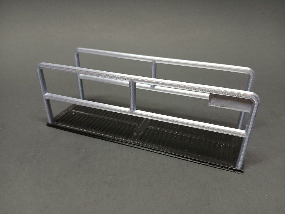 WALKWAY RAILING PLATFORM SECTIONS 1:18 3.75 IN FIGURE DIORAMA GI JOE ...