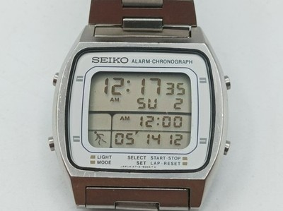 Seiko A714 500A Running Man 1982 Vintage Digital Watch | eBay UK