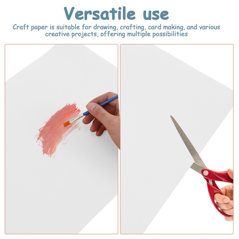 White Drawing Paper Roll For Kids Extra Long Art Roll Preschool Craft ...