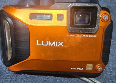 Panasonic Lumix Digital Camera DMC-FT6 - Orange | eBay Australia