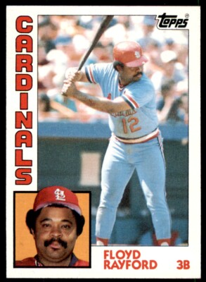 1984 Topps. Floyd Rayford . St. Louis Cardinals #514 | eBay Australia