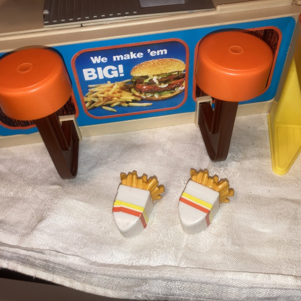 VINTAGE Sears Exclusive Barbie Snack Shack Playset & Org. Box 1984 RARE ...