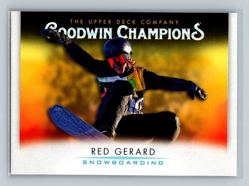 Red Gerard #84 2021 Upper Deck Goodwin Champions | eBay