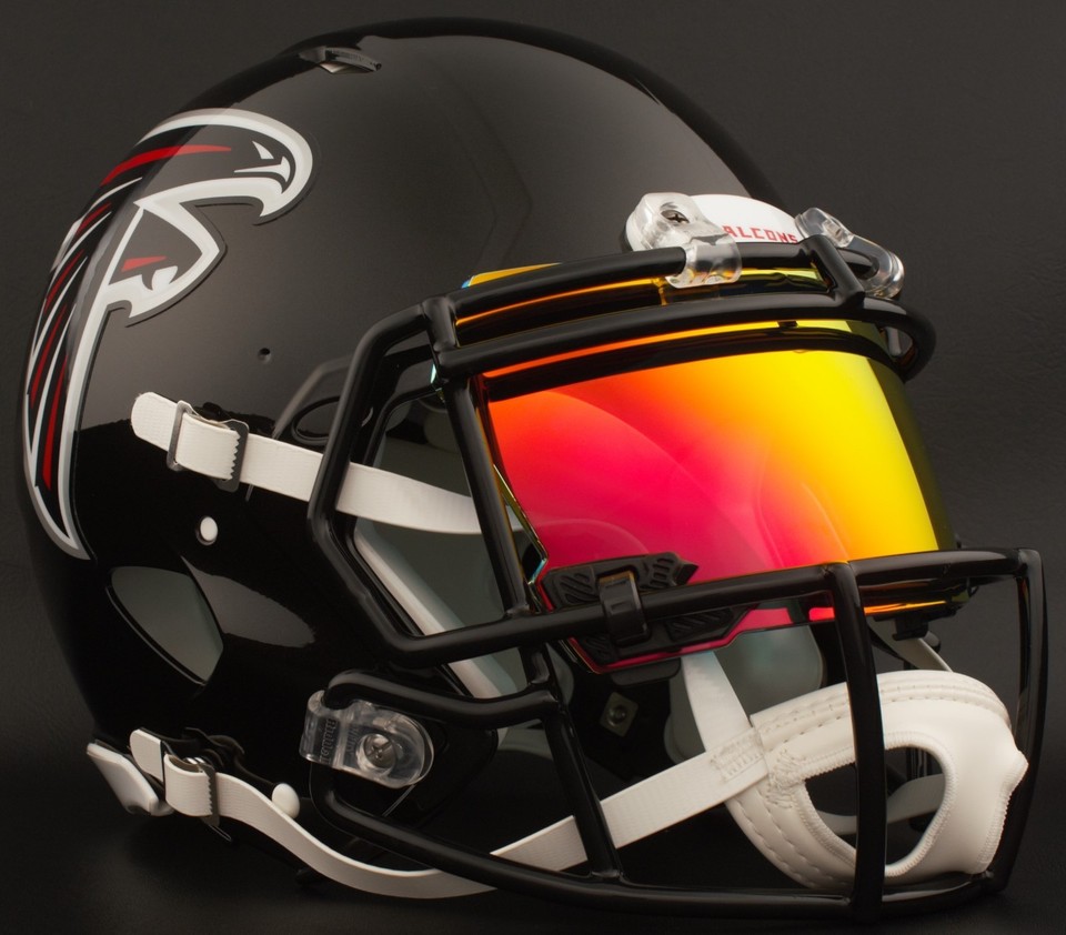 ***CUSTOM*** ATLANTA FALCONS Full Size NFL Riddell SPEED Football ...