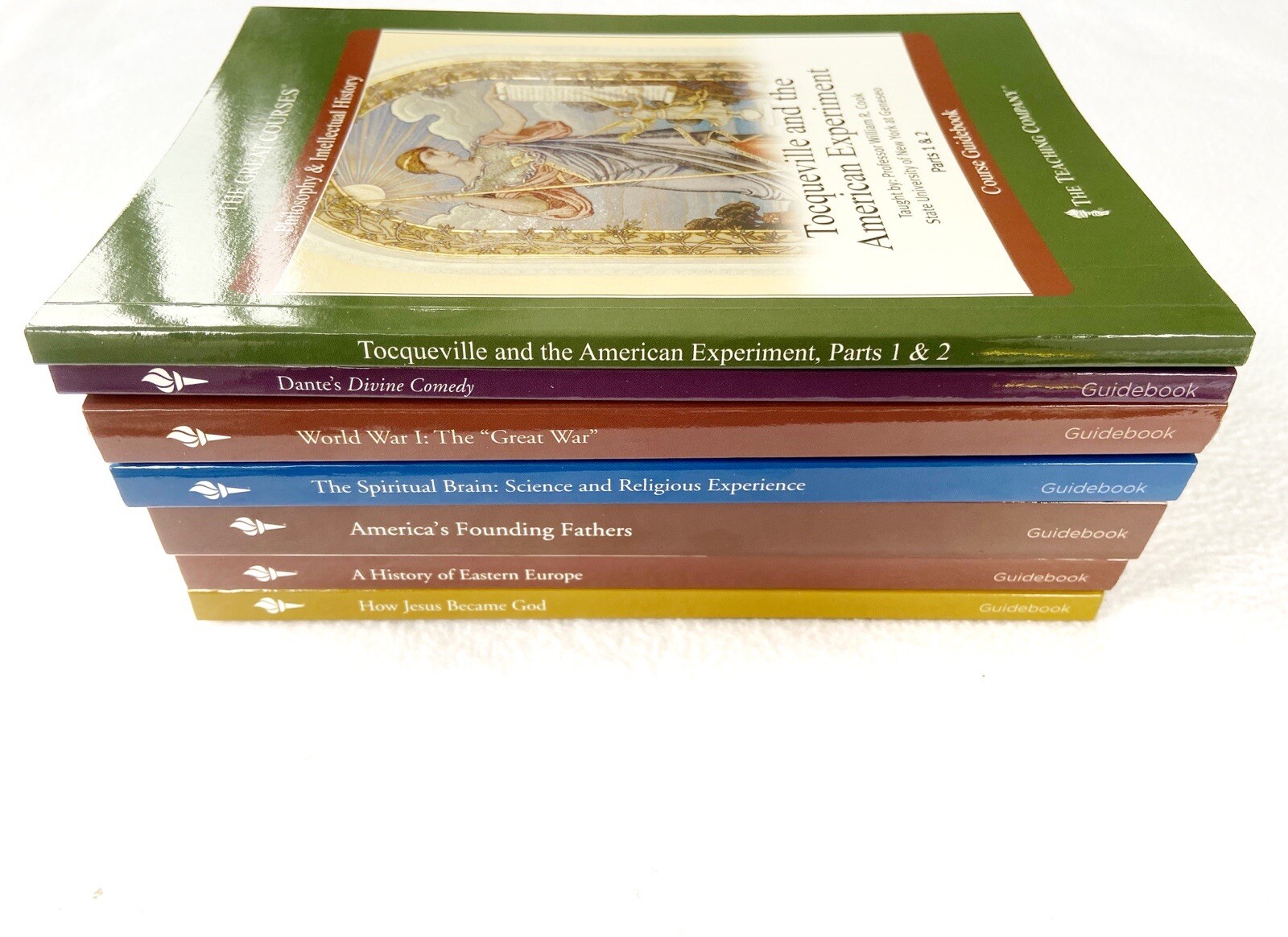 (Lot of 7) The Great Courses, Course Guidebook only, No disc, Paperback ...