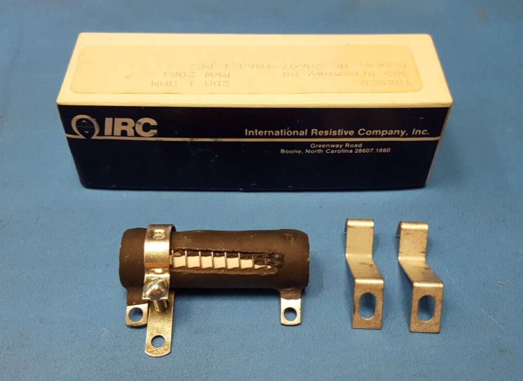 Adjustable Power Resistor, 2DA, IRC , 1 OHM, 25 W , 5% ( ONE ) | eBay