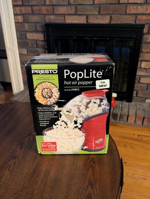 PRESTO Poplite Hot Air Popper: Model 04863, Electric Popcorn Popper ...