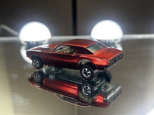 Hot Wheels Redline Custom Camaro 1967 Red White Interior Made In United ...