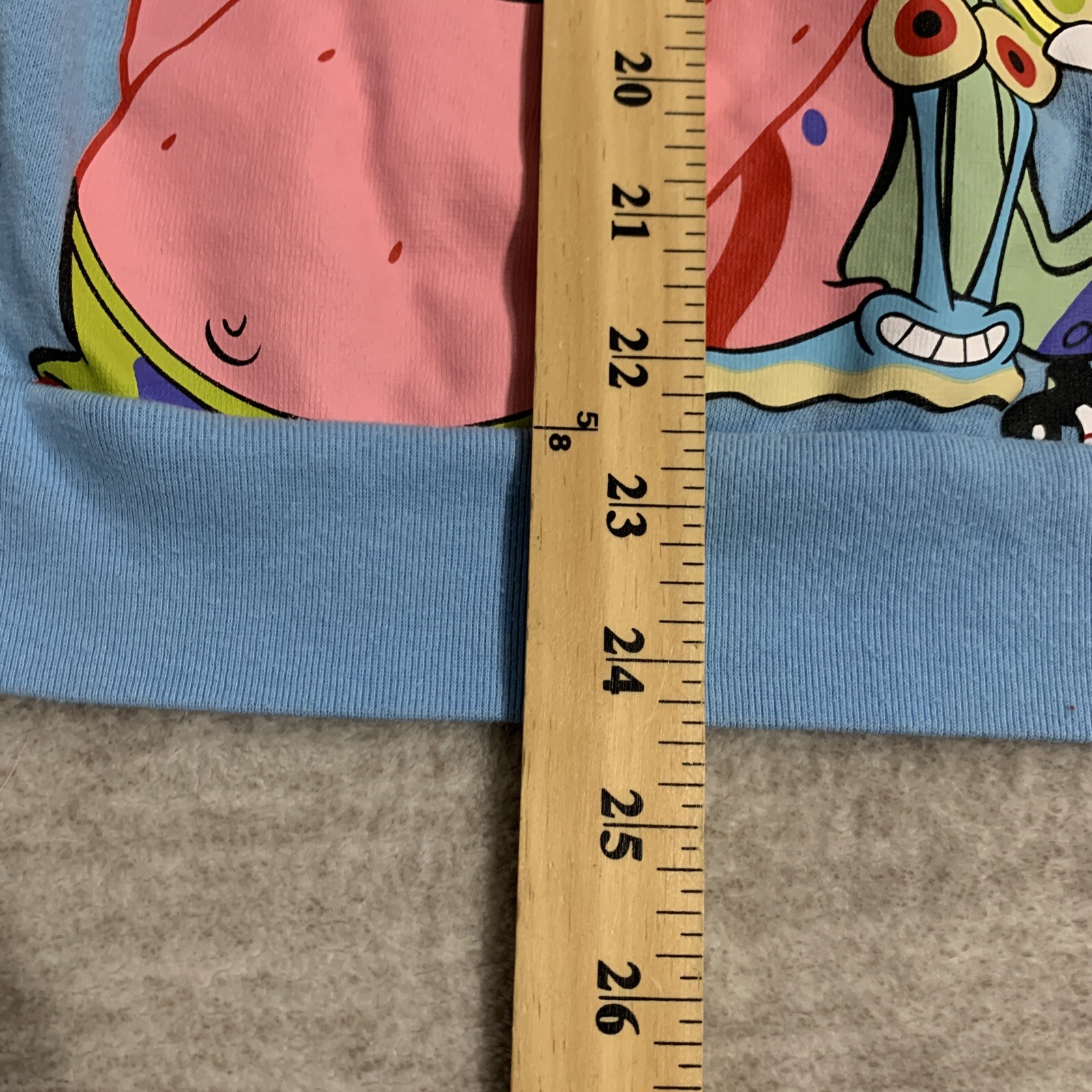 Nickelodeon Spongebob Squarepants Blue Sweatshirt Siz… - Gem