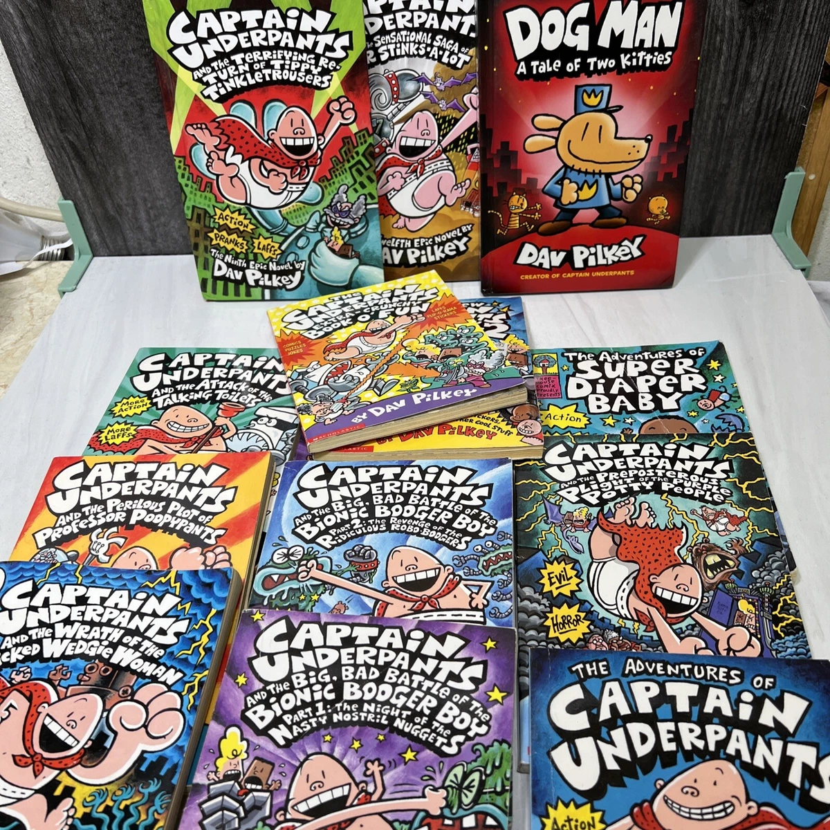 Captain Underpants All Books In Order