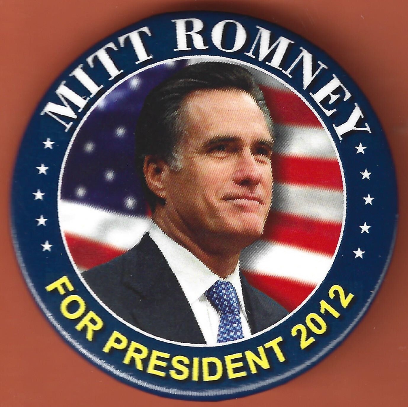 2012 Mitt Romney 2-1/4" / "N.G. Slater" Presidential Campaign Button ...