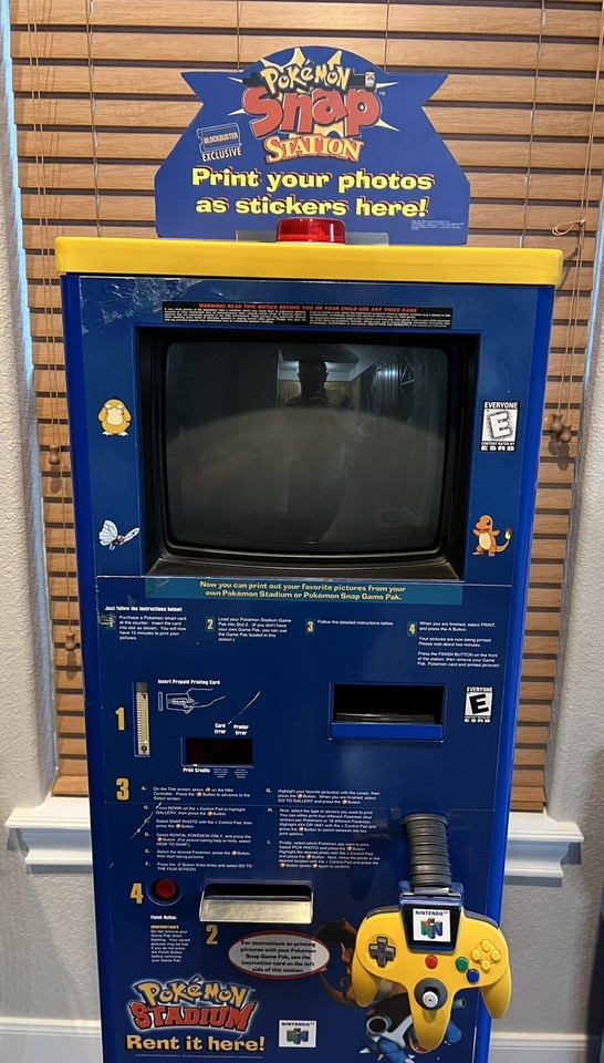 Pokemon Snap Station Sign (Blue topper) | eBay