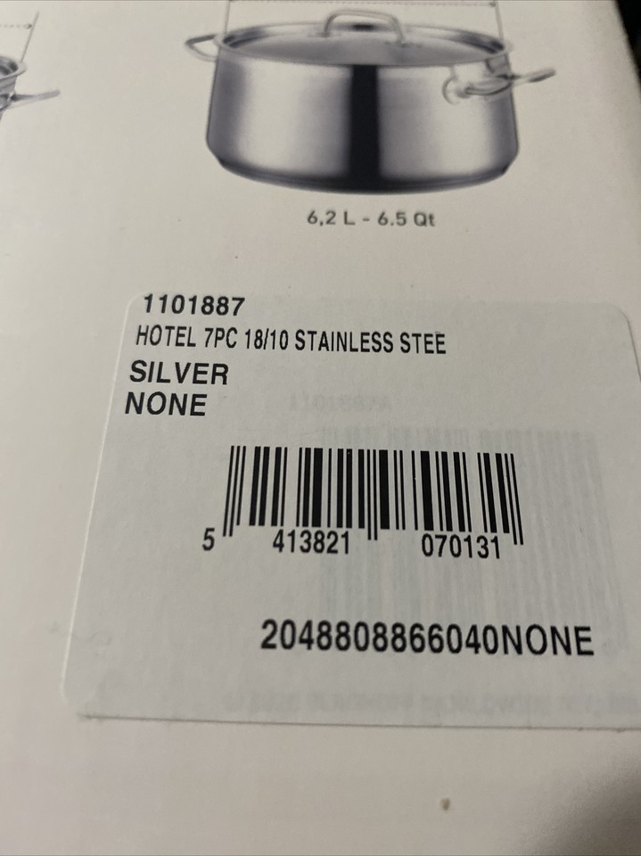 Berghoff Hotel 7pc Stainless Steel Cookware Set | eBay