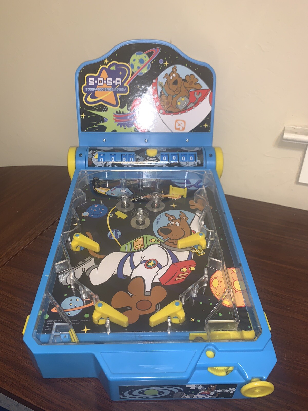 SCOOBY-DOO SPACE ROBOTS ELECTRONIC PINBALL MACHINE 2004 BY FUNRISE | eBay