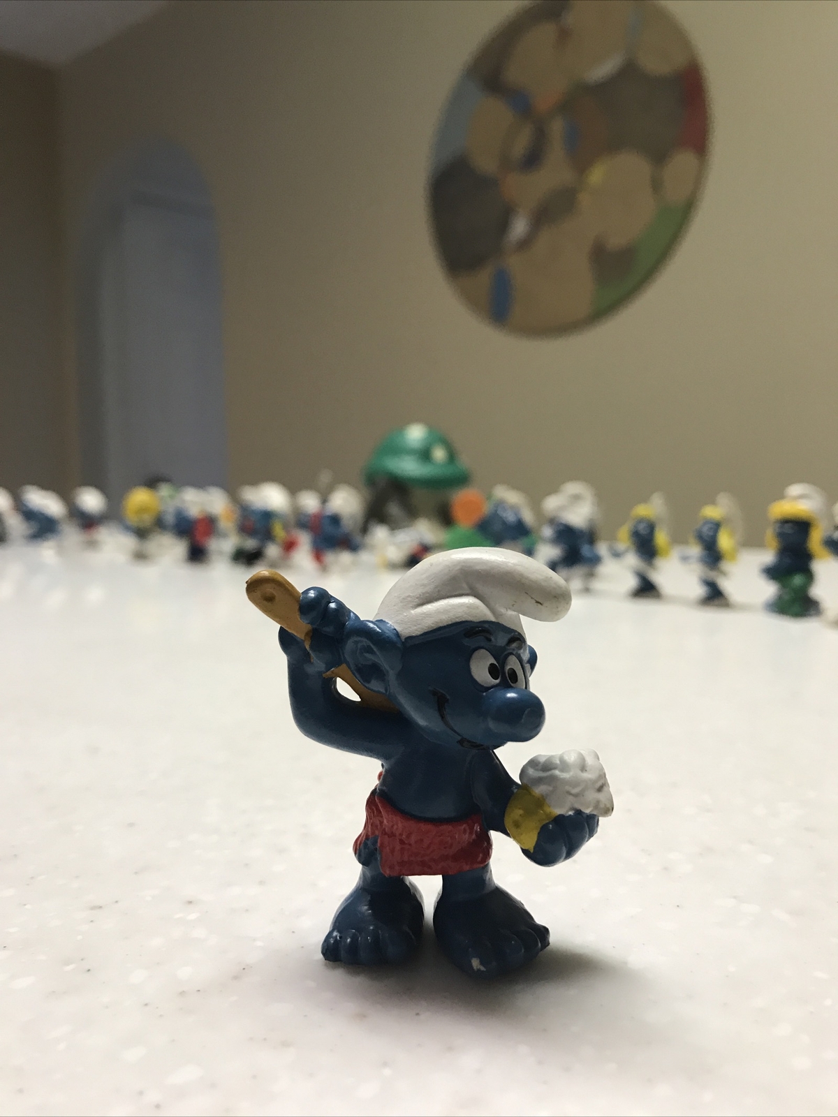 Smurfs Sauna Smurf 20108 Bath Soap Vintage 1979 Figure Toy Schleich ...