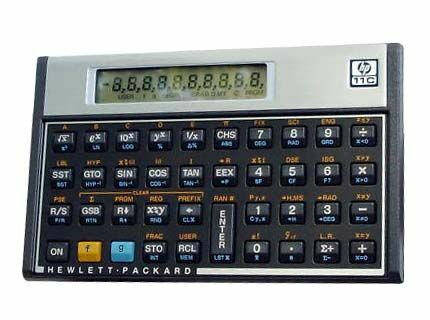 Hewlett-Packard HP 11C Handheld Electronic Calculator for sale online ...