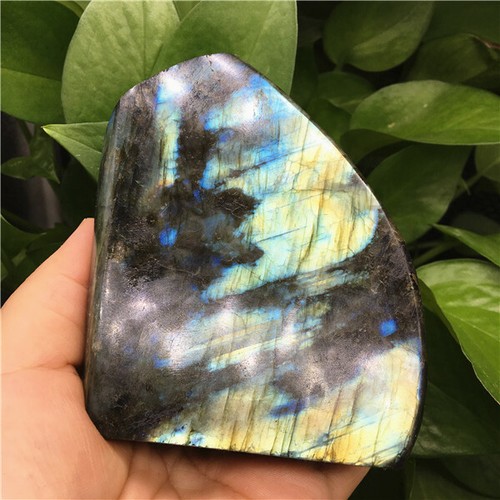400g Natural Crystal Labradorite Rock Polishing Rough Stone Sample W773 ...