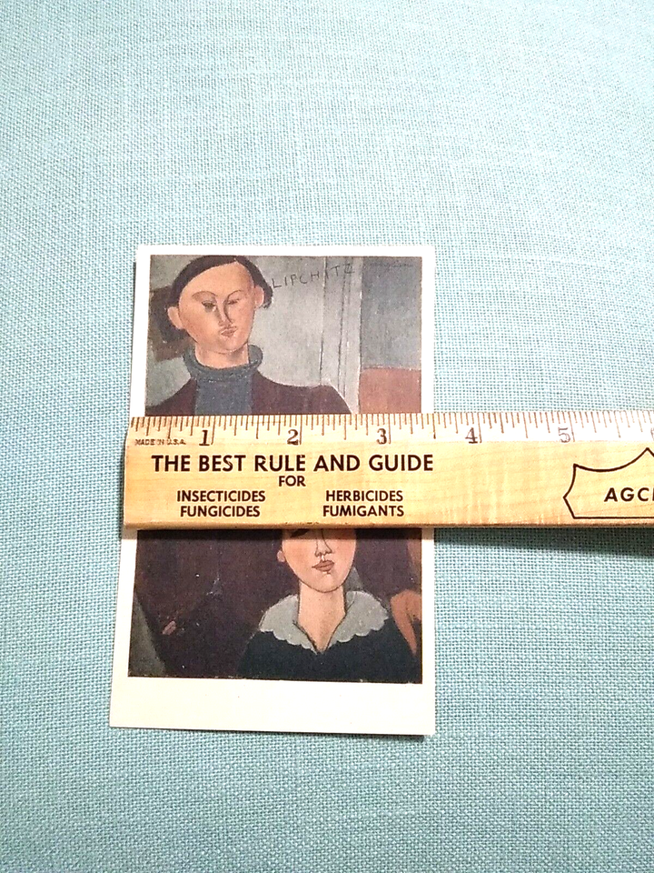 VTG Arthur Jaffe Heliochrome Co. Post Card Jacque Lipchitz & Wife NEW ...