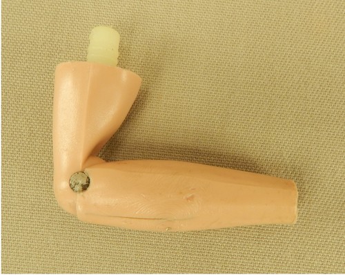 Vintage 1964 Hasbro GI Joe Early Action Figure Right Elbow Left Forearm ...
