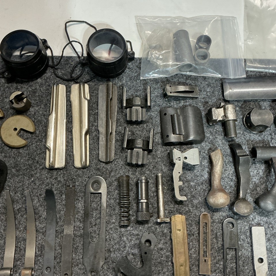 Mixed Gun Parts Lot – Revolver Shotgun Springs, Barrel Section ...