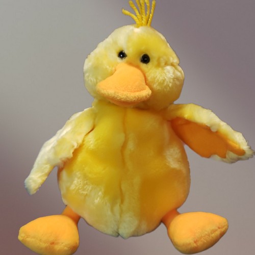Gund Yellow Duck Duckling SCRAMBLES Plush 5283 Easter Spring 10 ...