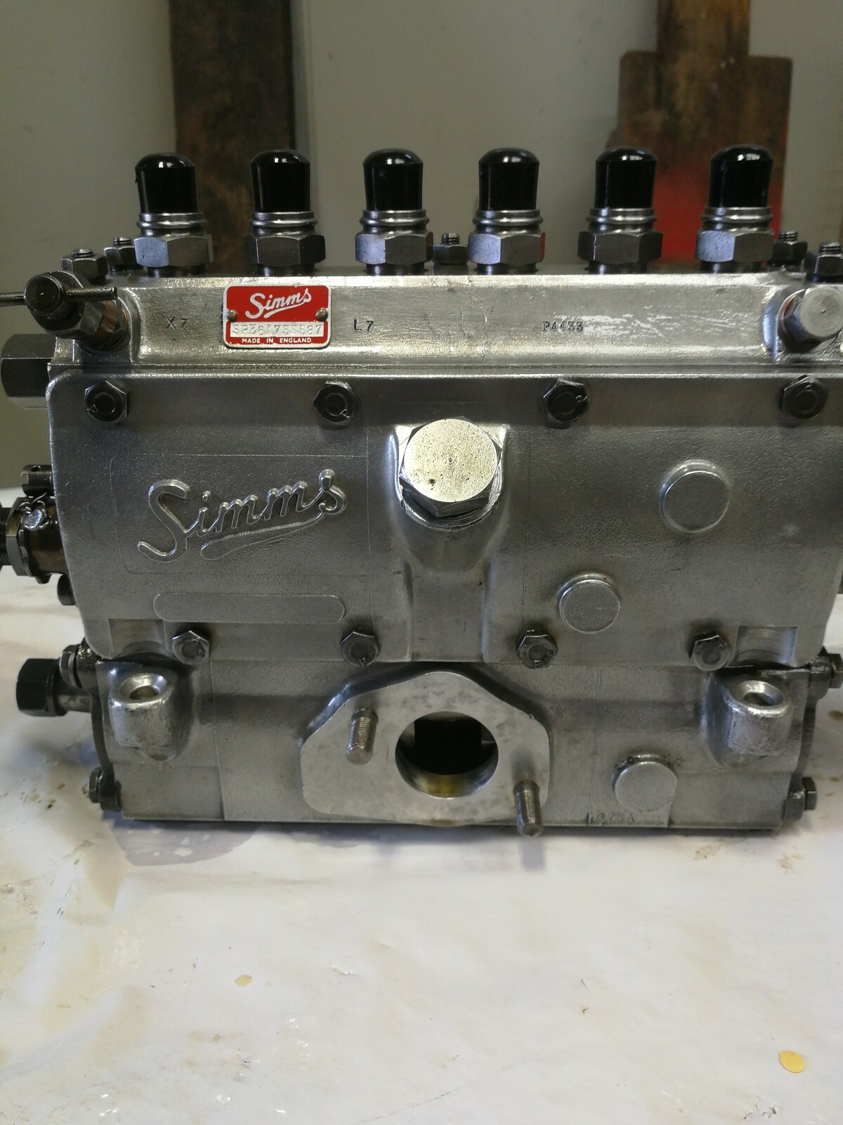 Simms Diesel fuel injection pump SPE6A75S587 P4433 | eBay UK