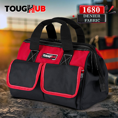 12" Hand Tool Bags Water Resistant with Multi Pockets Heavy Duty Small ...