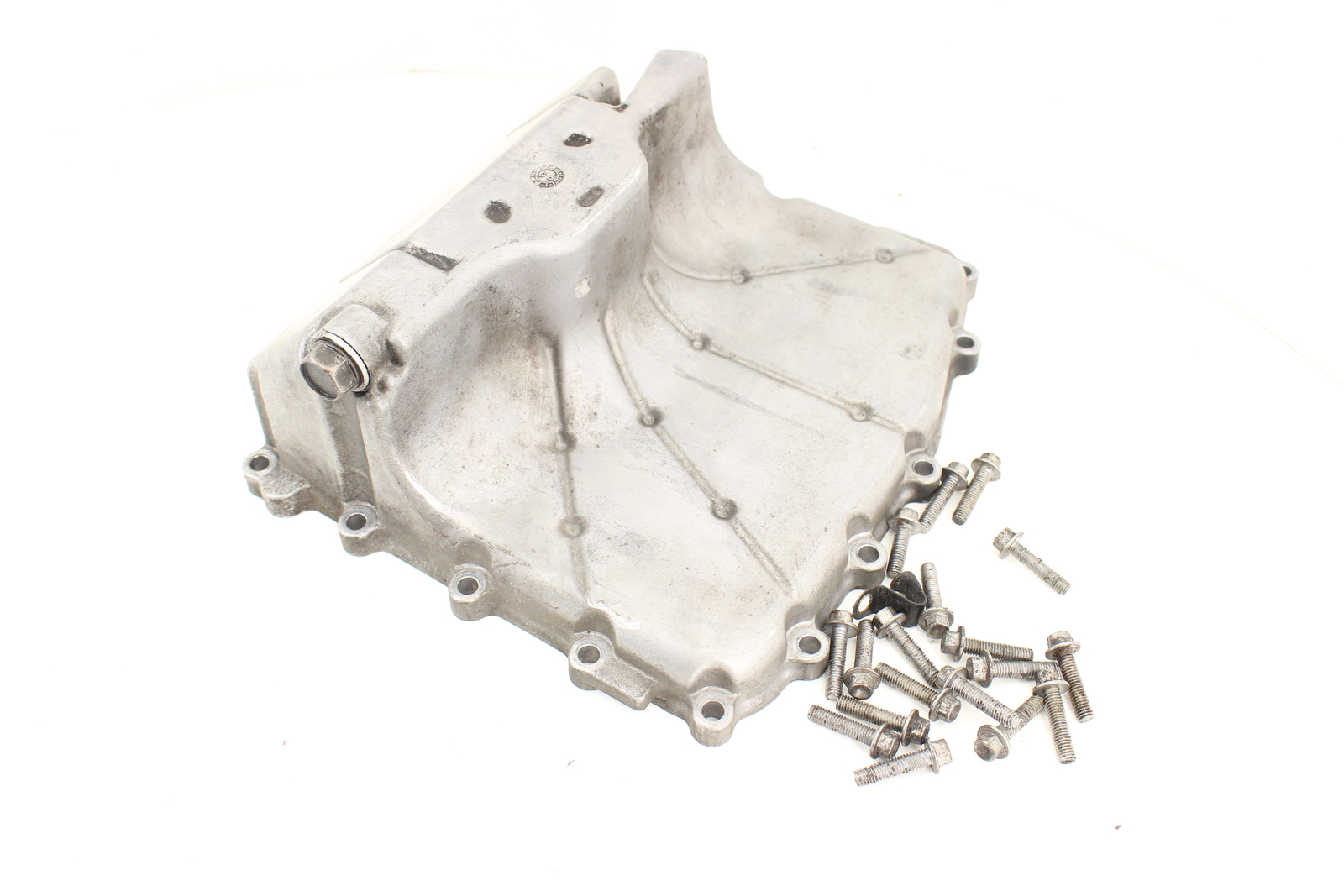 2007 KAWASAKI NINJA ZX6R ZX600P ENGINE MOTOR BOTTOM OIL PAN COVER 49034 ...