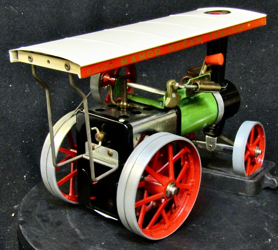 Mid 60s Mamod TE1a Live Steam Tractor Air Tested - Toy Gift Boys Men ...