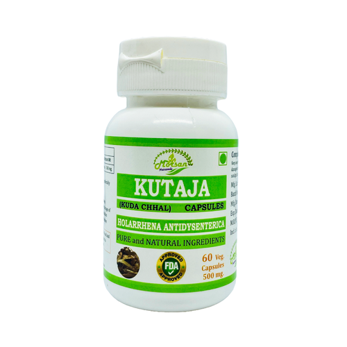 Morsan Nutraveda’s Kutaja (Holarrhena Antidysenterica) Capsules, Pack ...
