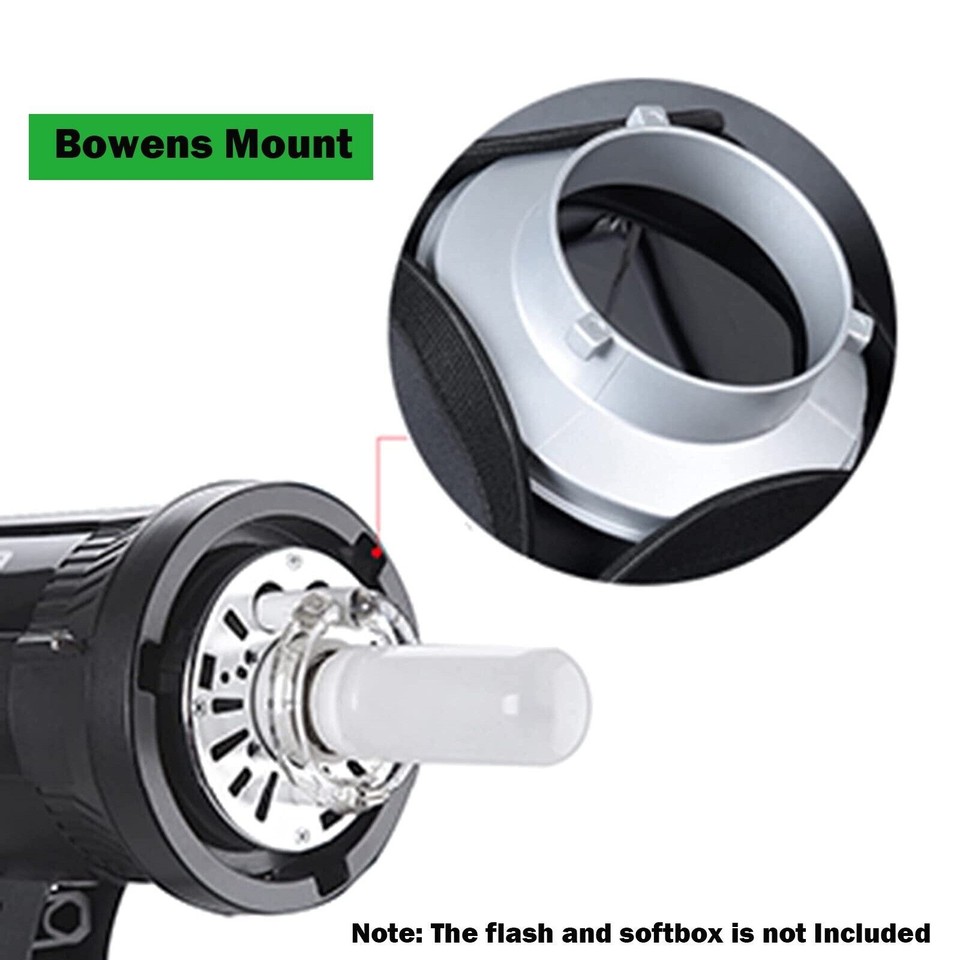 Godox Bowens Mount Softbox Speed Ring Adapter for Studio Photography ...