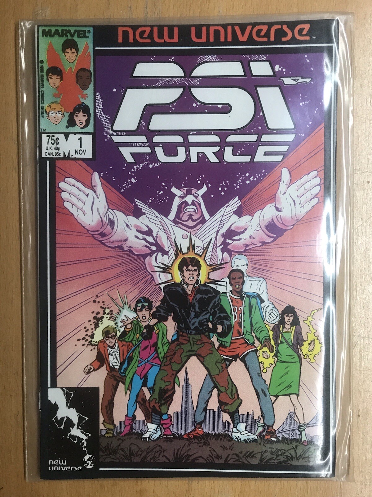 PSI Force #1-8 Marvel New Universe Comics Lot of 8 (1986) NM/Mint | eBay