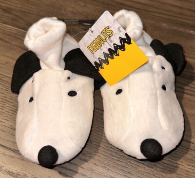 Snoopy Slippers NWT Youth Sizes | eBay