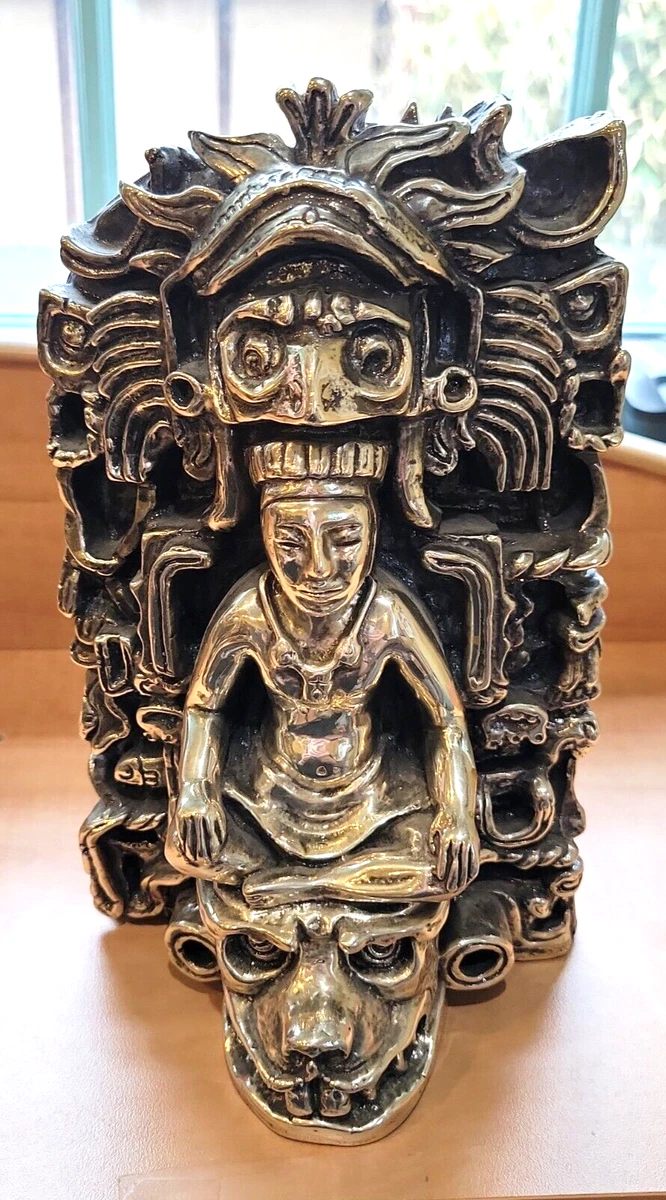 Aztec God Face