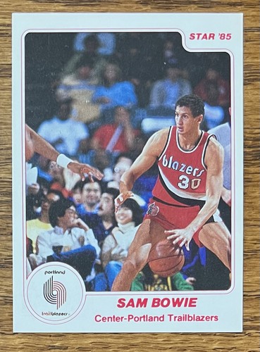 SAM BOWIE 1984-85 THE STAR CO '85 RC ROOKIE SP Card #162 | eBay