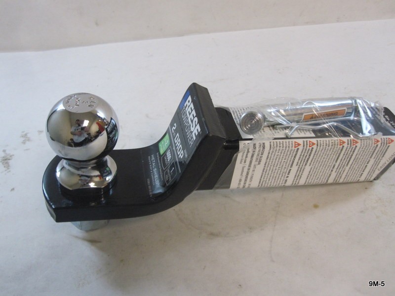 Reese 21536 Trailer Hitch Ball Mount Starter Kit 2" Square Receiver | eBay