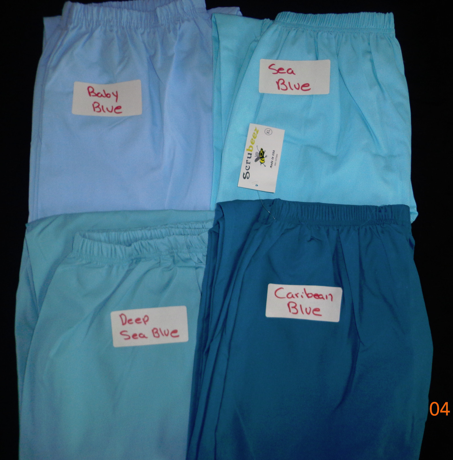 New Scrubeez Women's Easy Fit Pull on Pants Scrubs Medical Uniform Sz ...