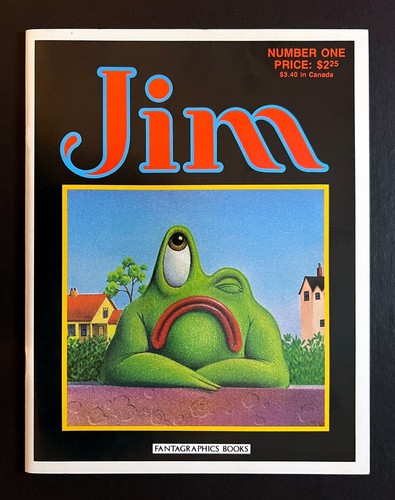 Jim #1 Hi-Grade Indie Jim Woodring 1st Printing Frank Fantagraphics ...
