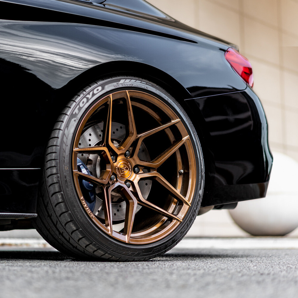 19" ROHANA RFX11 BRONZE CONCAVE WHEELS RIMS FITS BMW E92 E93 328i 335i ...